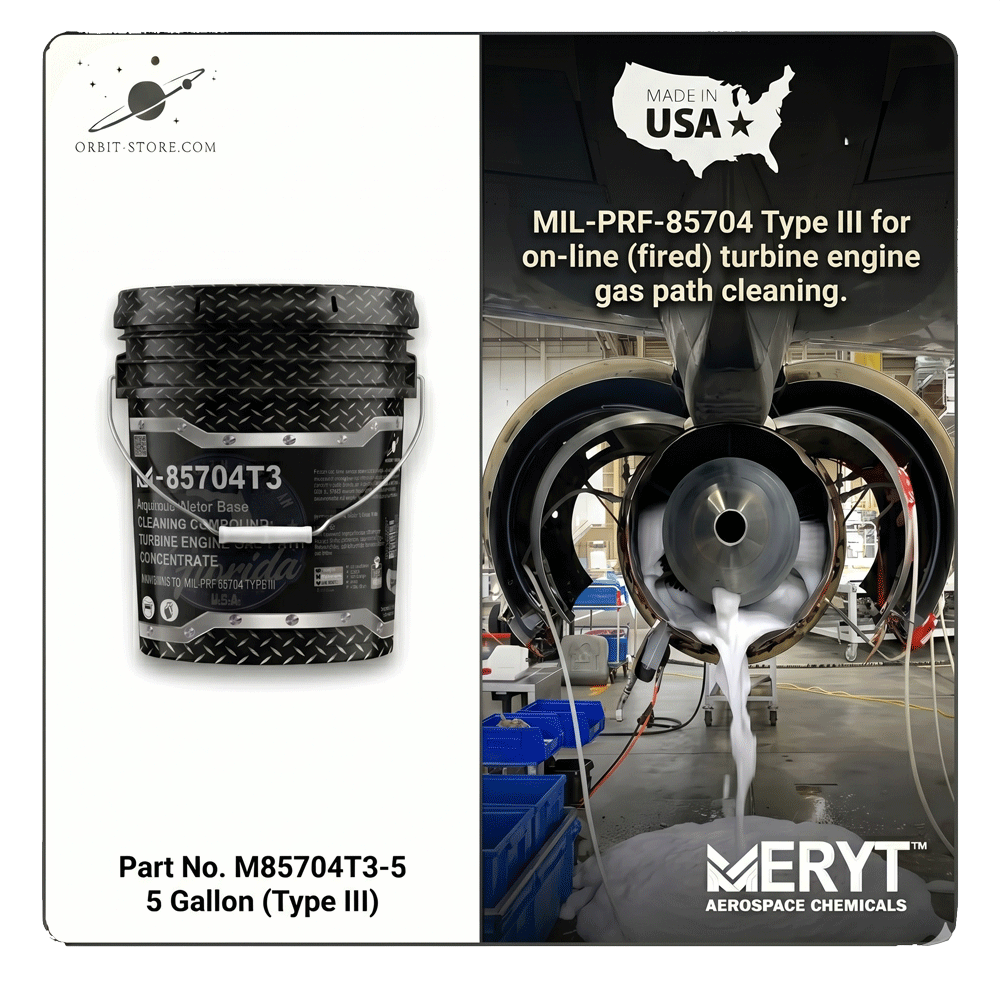 MIL-PRF-85704 Type III Aircraft Engine Compressor Wash – M-85704T3-5 O ...